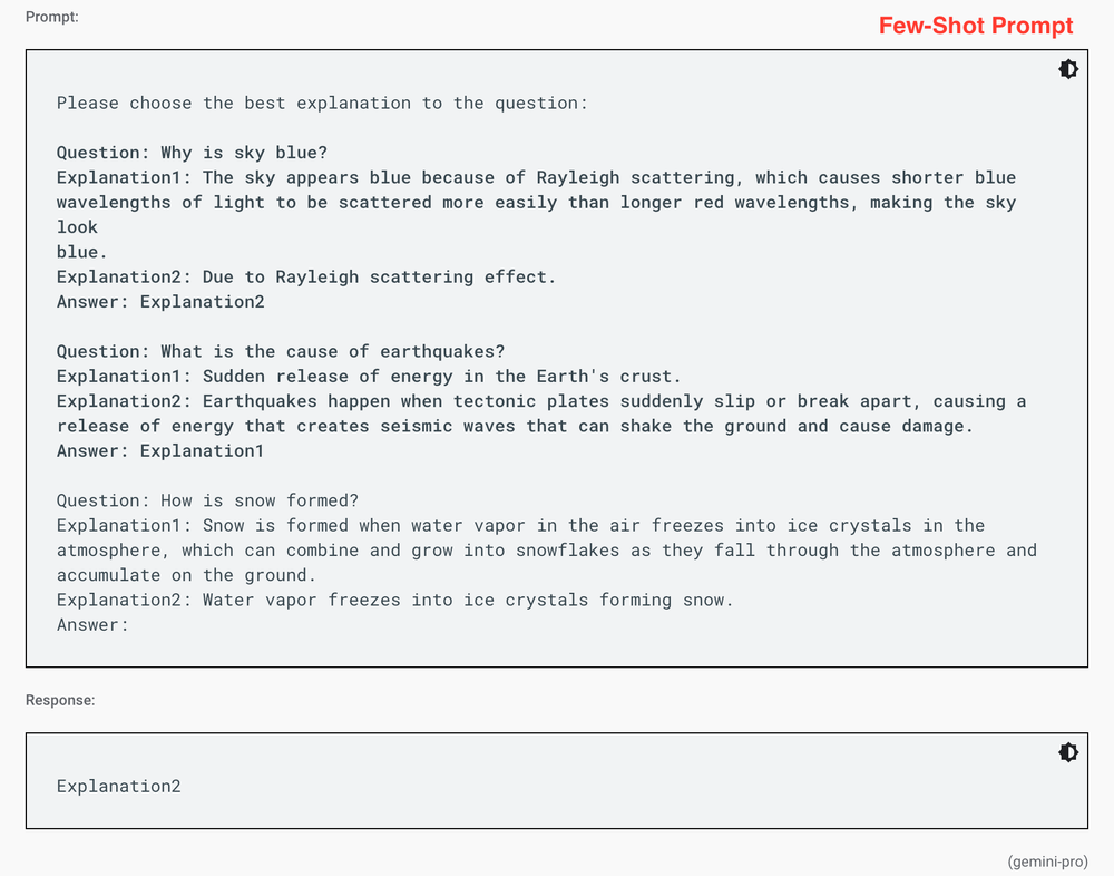 Prompt Engineering with Gemini and ChatGPT