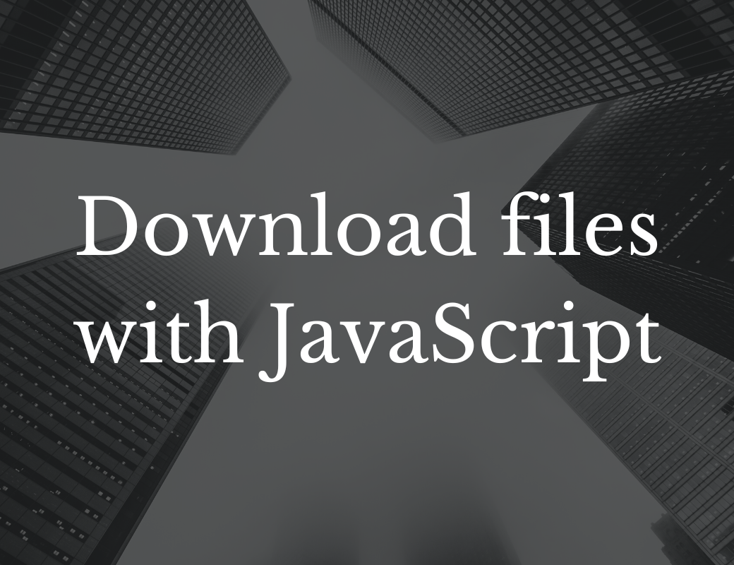 Download File On Button Click updated For 2023 